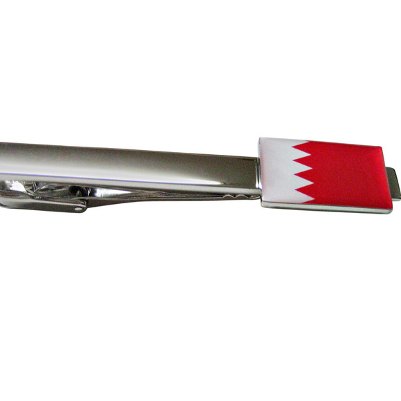 Kiola Designs | Accessories | Bahrain Flag Square Tie Clip | Poshmark